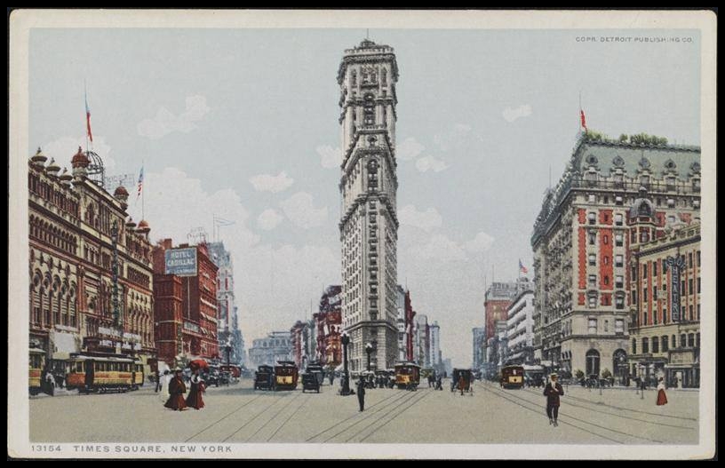 Times Square – Tarjeta Postal (1910) – Historias de Nueva York
